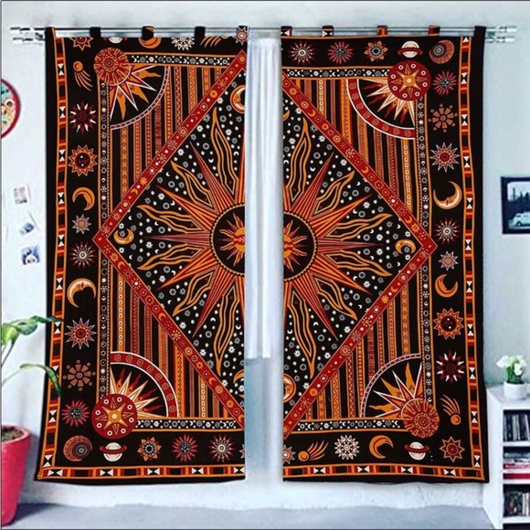 Urban Outfitters | Wall Decor | Uo Burning Sun Hippie Gypsy Boho ...